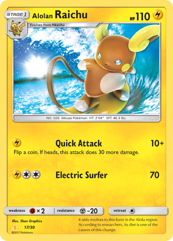 Wat is Alolan Raichu 17/30 uit SM Trainer Kit Alolan Raichu waard ...