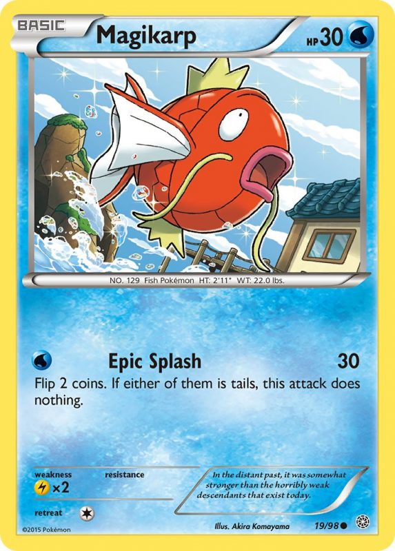 Check de actuele waarde van je Magikarp 8/18 kaart uit de Detective ...