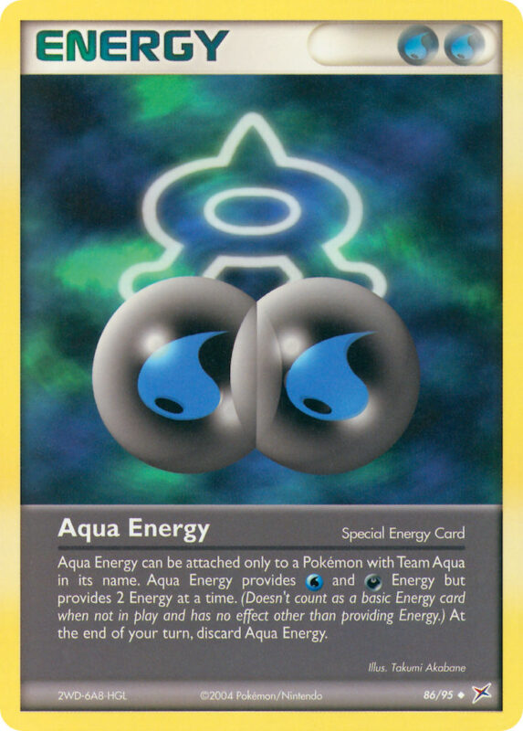 Check de actuele waarde van je Aqua Energy 86/95 kaart
