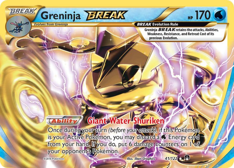 Check de actuele waarde van je Greninja BREAK 41/122 kaart uit de ...