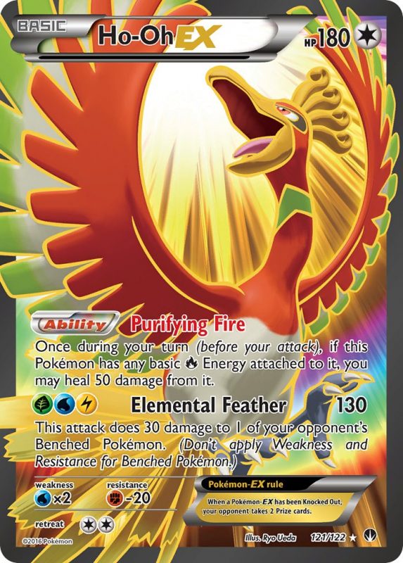 Check de actuele waarde van je Ho-Oh-EX 121/122 kaart uit de BREAKpoint set.
