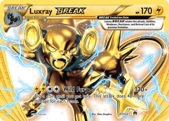 Check de actuele waarde van je Luxray BREAK 47/122 kaart uit de ...