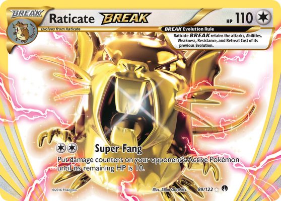 Check de actuele waarde van je Raticate BREAK 89/122 kaart uit de ...