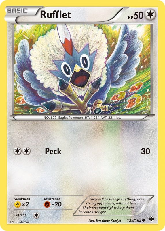 Bekijk de waarde van de Rufflet 148/195 Pokemon kaart uit Silver ...