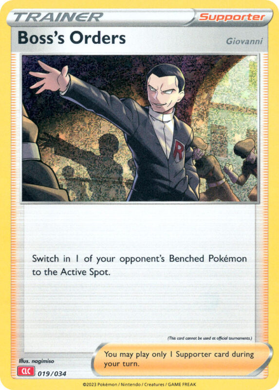 Wat is Boss’s Orders 019/034 uit Pokemon TCG Classic - Charizard waard ...