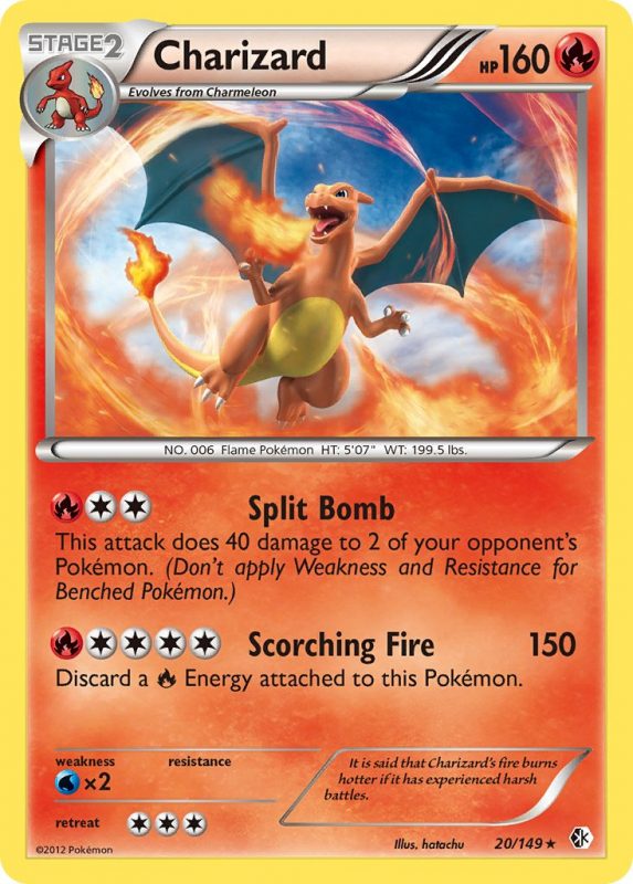Check de actuele waarde van je Charizard 20/149 kaart uit de Boundaries ...