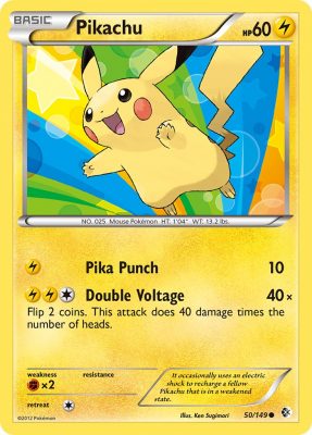 Check de actuele waarde van je Pikachu 60/64 kaart uit de Jungle set.