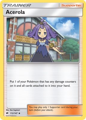 Check de actuele waarde van je Acerola 112/147 kaart uit de Burning Shadows set.