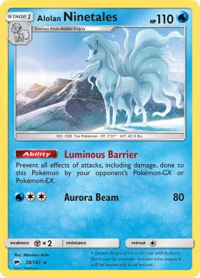 Check de actuele waarde van je Alolan Ninetales 111/181 kaart uit de Team Up set.