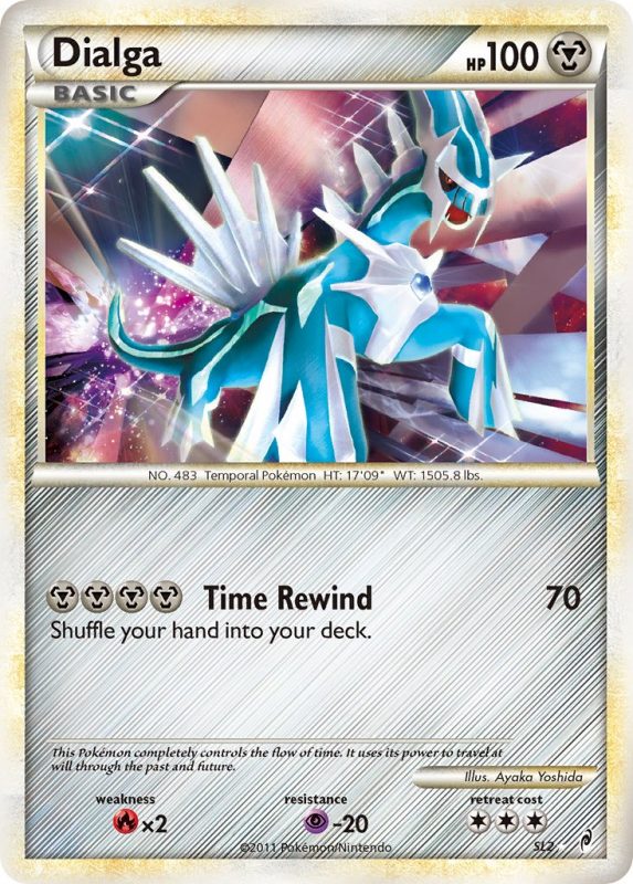 Check de actuele waarde van je Dialga SL02 kaart uit de Call of Legends set.
