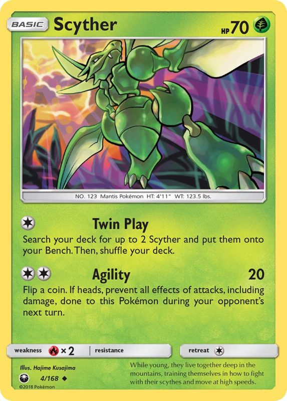 Check de actuele waarde van je Scyther 4/168 kaart uit de Celestial Storm set.