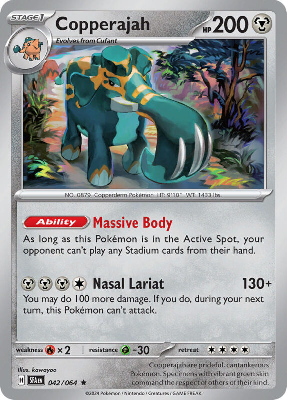Wat is Copperajah 042/064 uit Shrouded Fable waard? - Pokemonkaart.nl