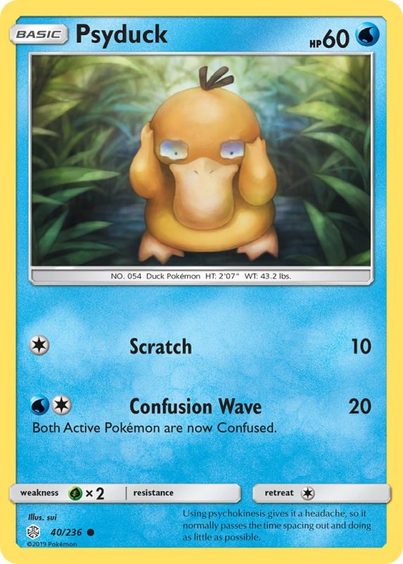 Check de actuele waarde van je Psyduck 40/236 kaart uit de Cosmic ...