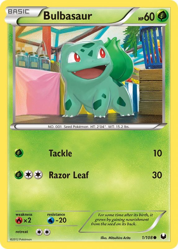 Check de actuele waarde van je Bulbasaur 1/108 kaart uit de Dark ...