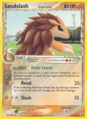 Check de actuele waarde van je Sandslash 27/113 kaart