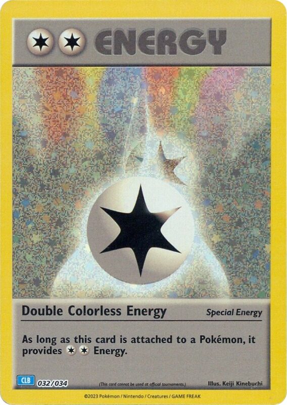 Wat is Double Colorless Energy 032/034 uit Pokemon TCG Classic ...