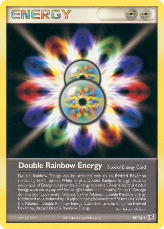 Check de actuele waarde van je Double Rainbow Energy 88/95 kaart