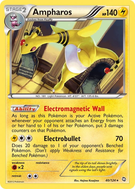 Check de actuele waarde van je Ampharos 40/124 kaart uit de Dragons Exalted set.