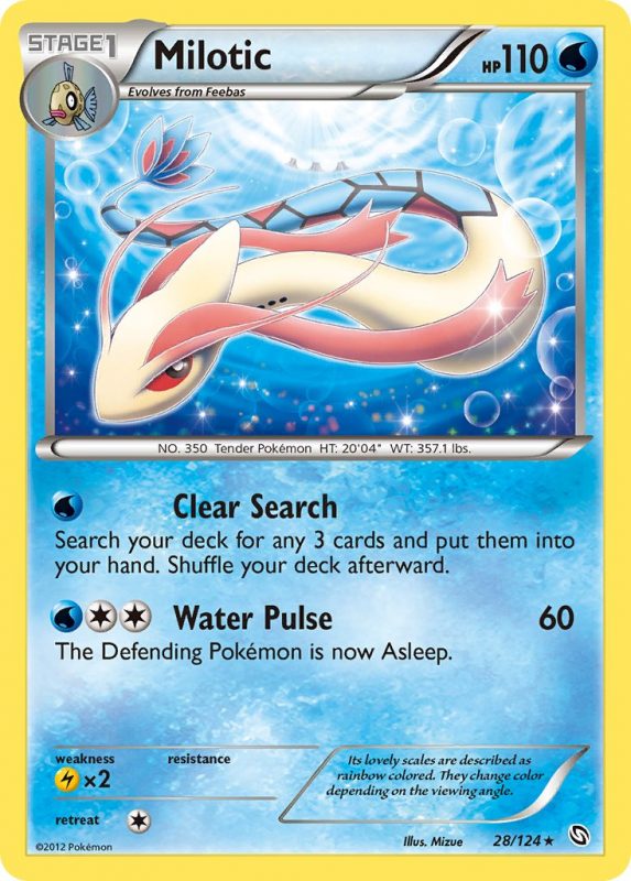 Check de actuele waarde van je Milotic SH7 kaart uit de Supreme Victors ...