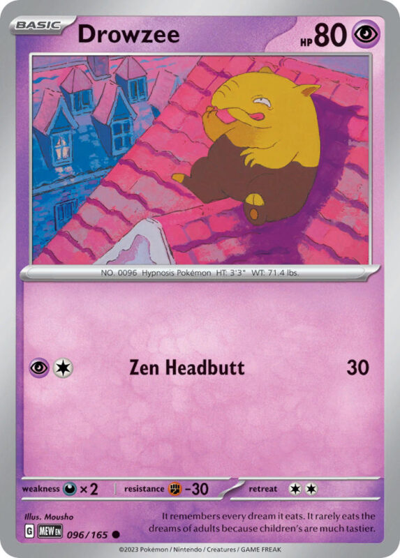 Check de actuele waarde van je Drowzee 96/165 uit de 151 set op ...