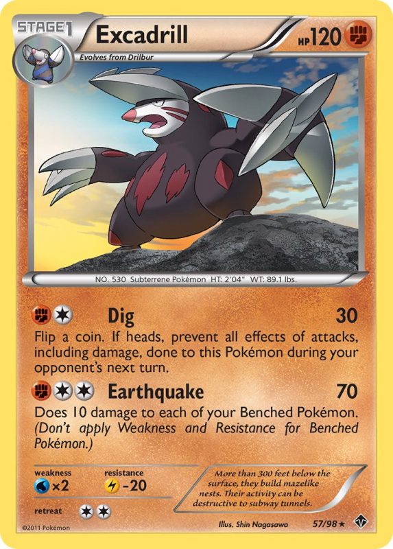 Wat is Excadrill 086/162 uit Temporal Forces waard? - Pokemonkaart.nl