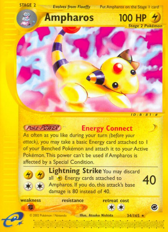 Check de actuele waarde van je Ampharos 1/132 kaart