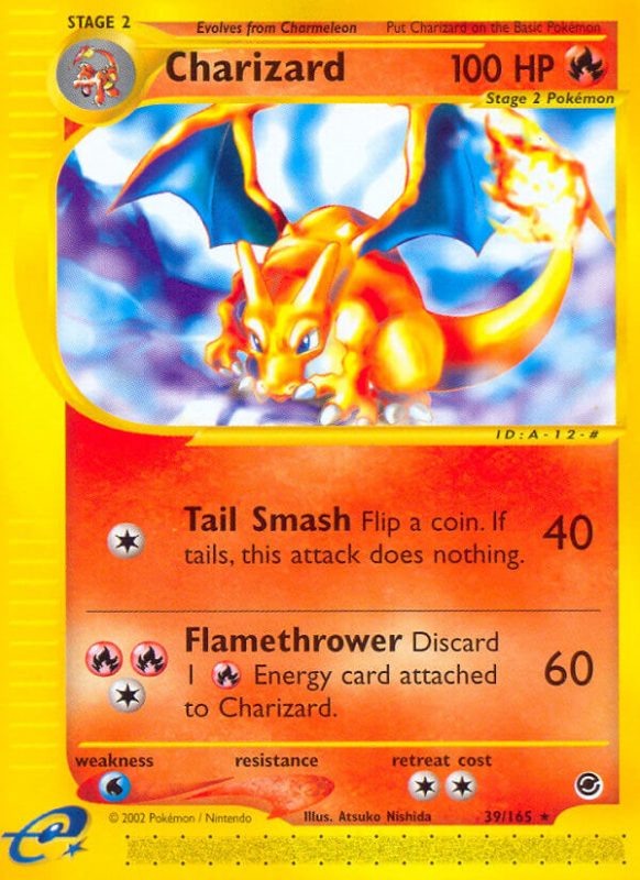 Check de actuele waarde van je Charizard 39/165 kaart uit de Expedition set.