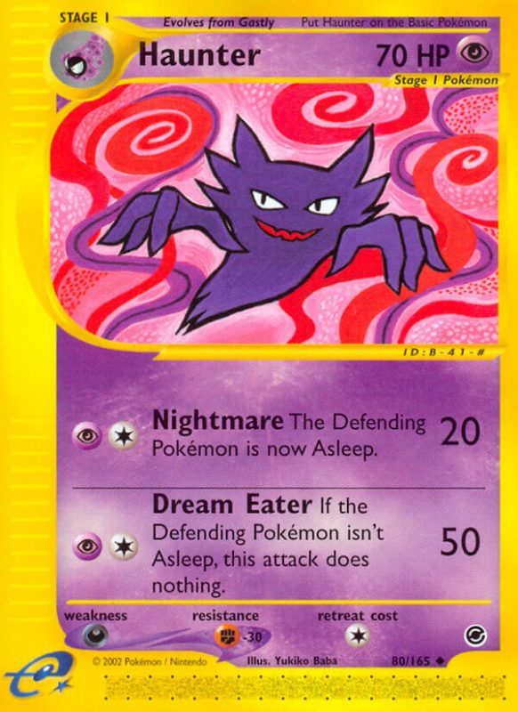 Check de actuele waarde van je Haunter 29/102 kaart uit de Base Set set.