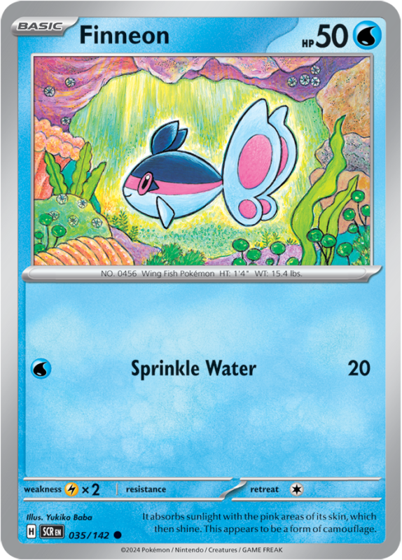Wat is Finneon 035/142 uit Stellar Crown waard? - Pokemonkaart.nl