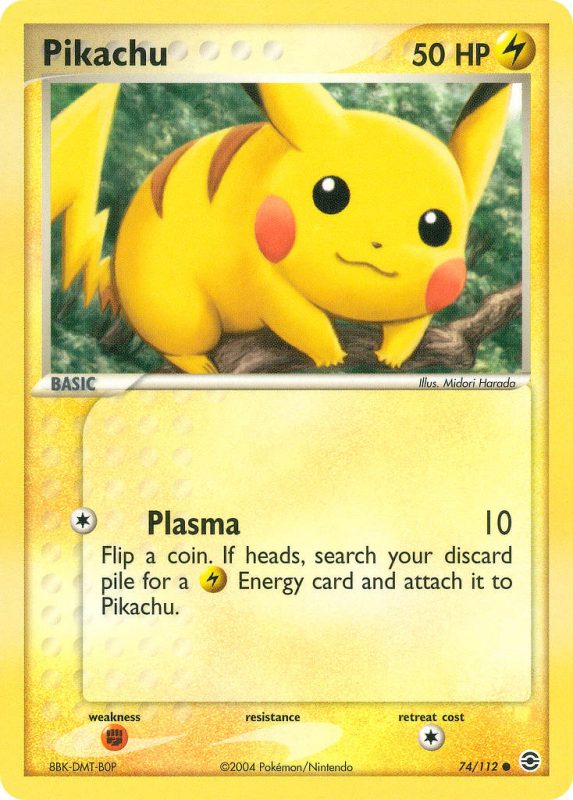 Check de actuele waarde van je Pikachu RC29/RC32 kaart uit de Generations set.