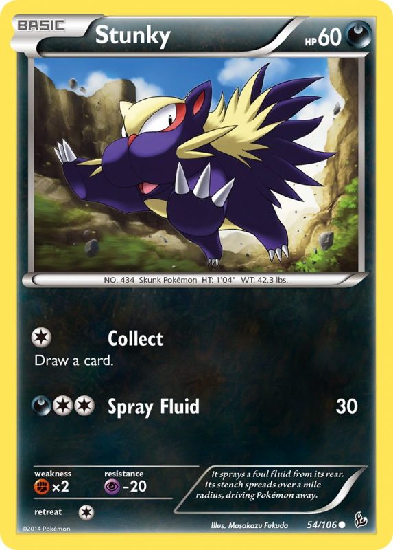 Check de actuele waarde van je Stunky 75/156 kaart uit de Ultra Prism set.
