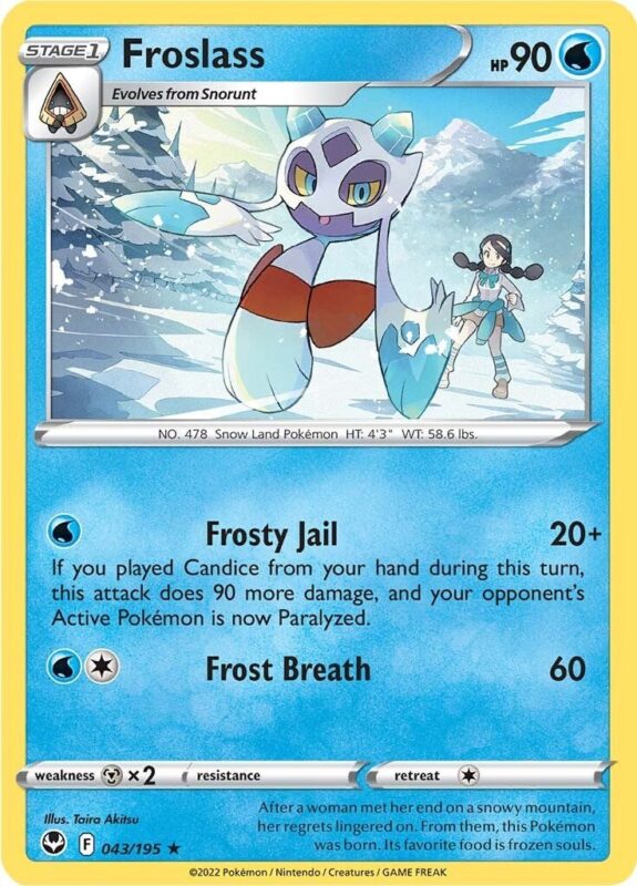 Bekijk de waarde van de Froslass 043/195 Pokemon kaart uit Silver ...