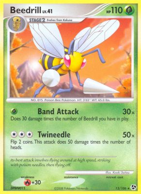 Check de actuele waarde van je Beedrill 15/111 kaart uit de Rising ...