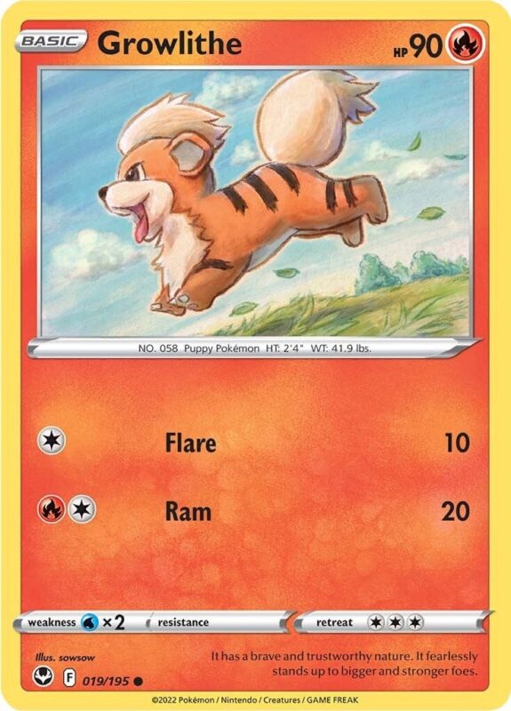 Bekijk de waarde van de Growlithe 019/195 Pokemon kaart uit Silver ...