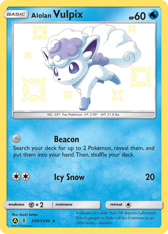 Check de actuele waarde van je Alolan Vulpix SV8/SV94 kaart uit de ...