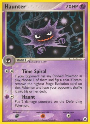 Check de actuele waarde van je Haunter 29/102 kaart uit de Base Set set.
