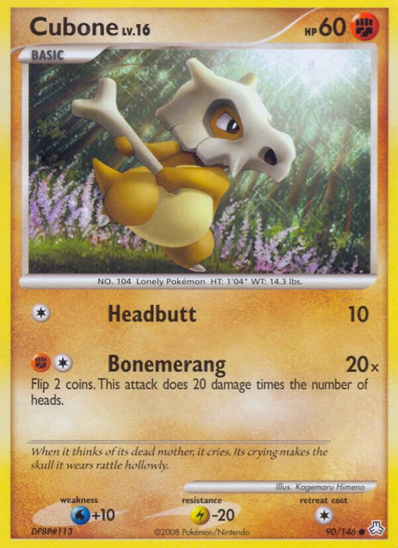 Check de actuele waarde van je Cubone 90/146 kaart uit de Legends ...