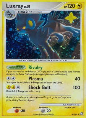 Check de actuele waarde van je Luxray 8/146 kaart uit de Legends ...