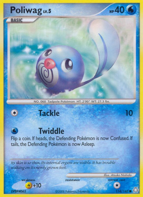 Check de actuele waarde van je Poliwag 114/146 kaart uit de Legends ...