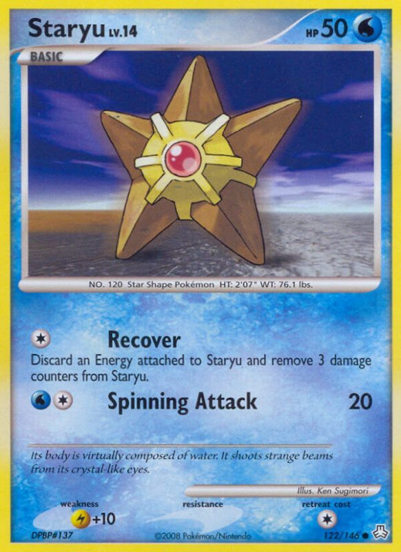 Check de actuele waarde van je Staryu 122/146 kaart uit de Legends ...