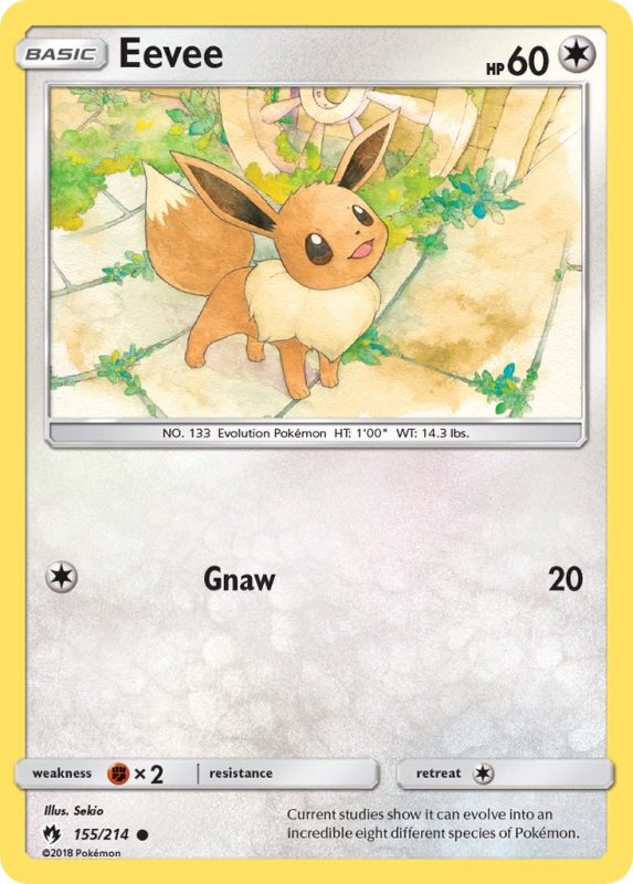 Check de actuele waarde van je Eevee SWSH190 kaart