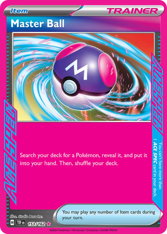 Wat is Master Ball 153/162 uit Temporal Forces waard? - Pokemonkaart.nl