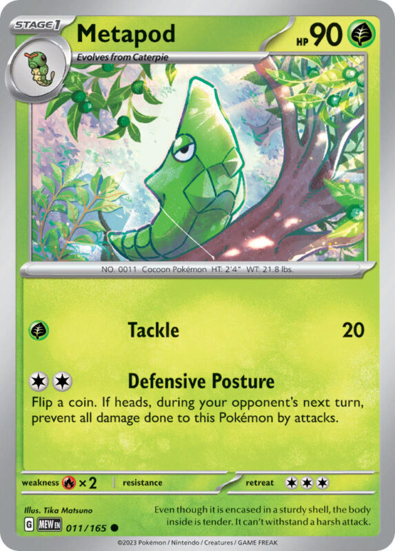 Check de actuele waarde van je Metapod 11/165 uit de 151 set op ...