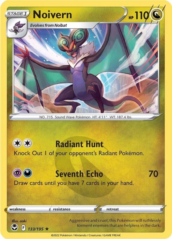 Bekijk de waarde van de Noivern 133/195 Pokemon kaart uit Silver ...