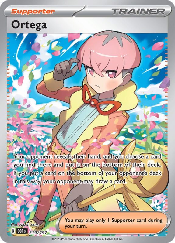 Check de actuele waarde van je Ortega 219/197 uit de Obsidian Flames set op Pokemonkaart.nl