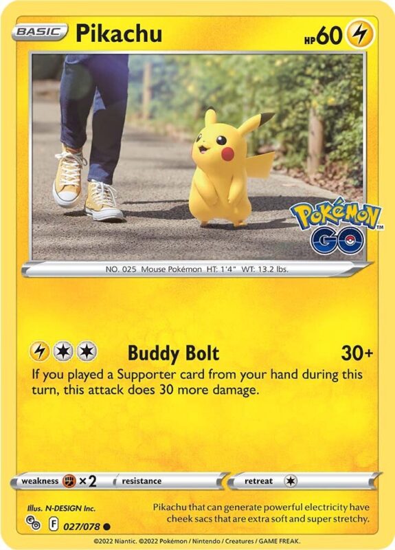 Bekijk als eerste de Pikachu 027 Pokemon kaart uit de nog niet ...