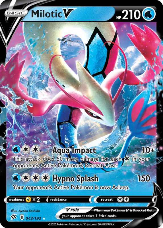 Check de actuele waarde van je Milotic V 43/192 kaart