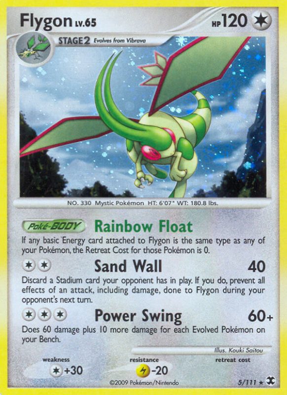 Check de actuele waarde van je Flygon 5/111 kaart uit de Rising Rivals set.