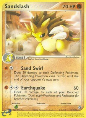 Check de actuele waarde van je Sandslash 21/100 kaart
