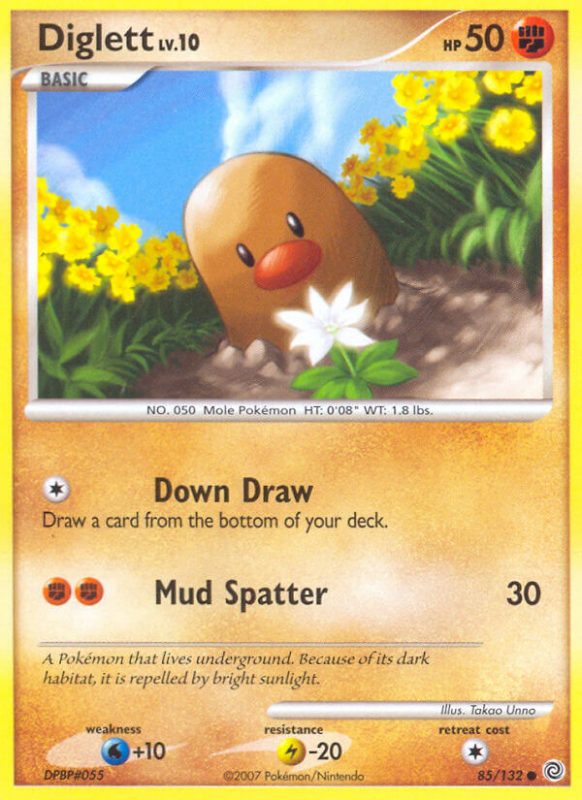 Check de actuele waarde van je Diglett 85/132 kaart uit de Secret ...